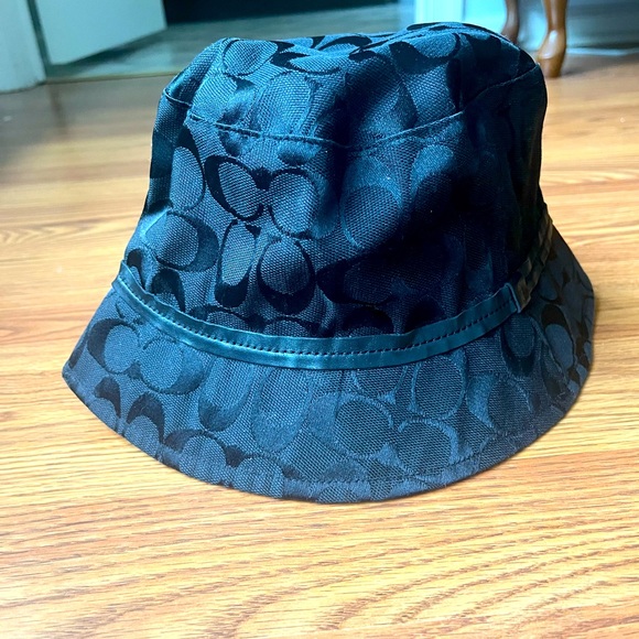 Coach | Accessories | Coach Black Bucket Hat Great Condition Sp | Poshmark